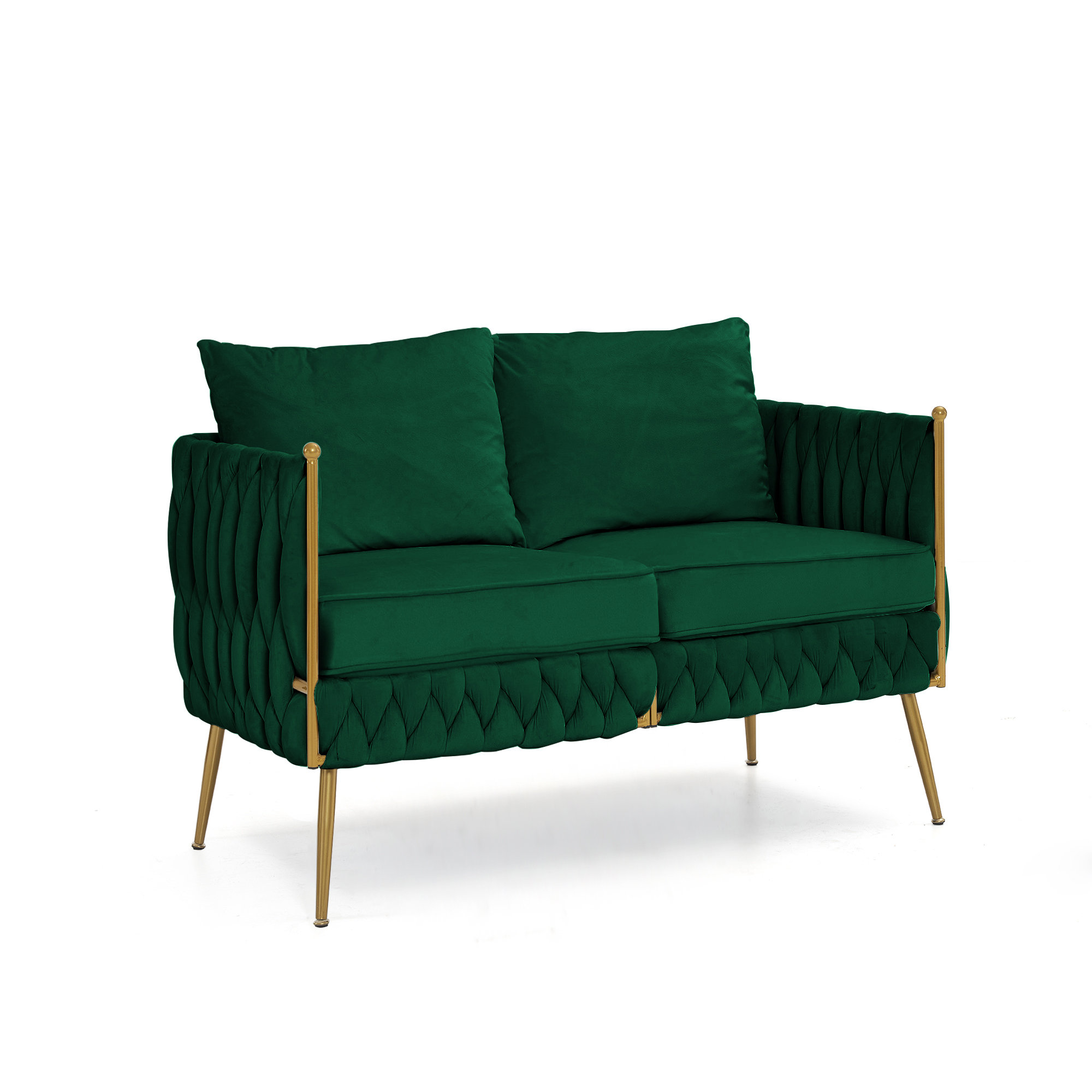 Mercer41 Tairi 48'' Velvet Loveseat - Wayfair Canada