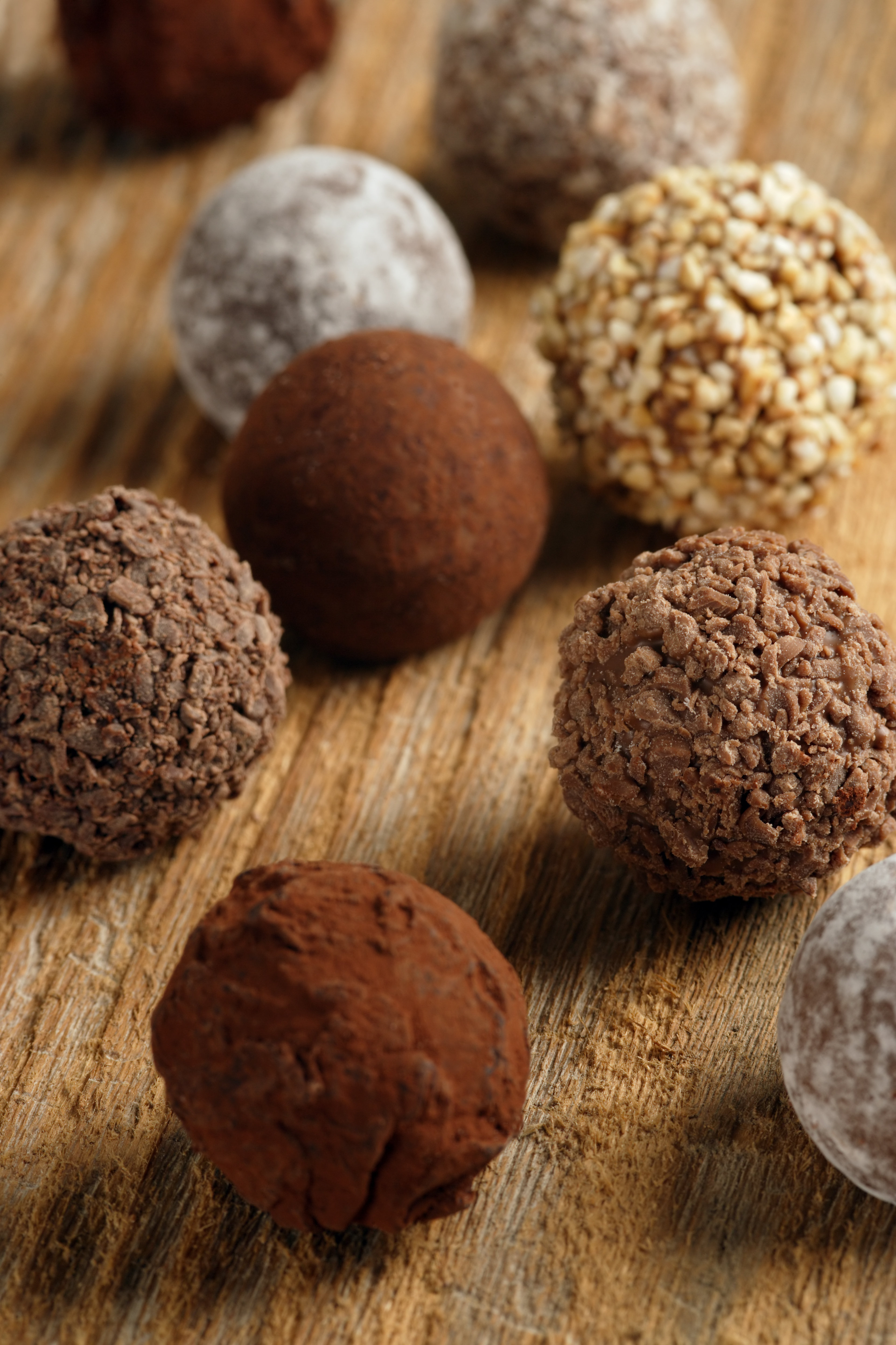 17 Stories Chocolate Truffles by Sumnersgraphicsinc - Wrapped Canvas ...