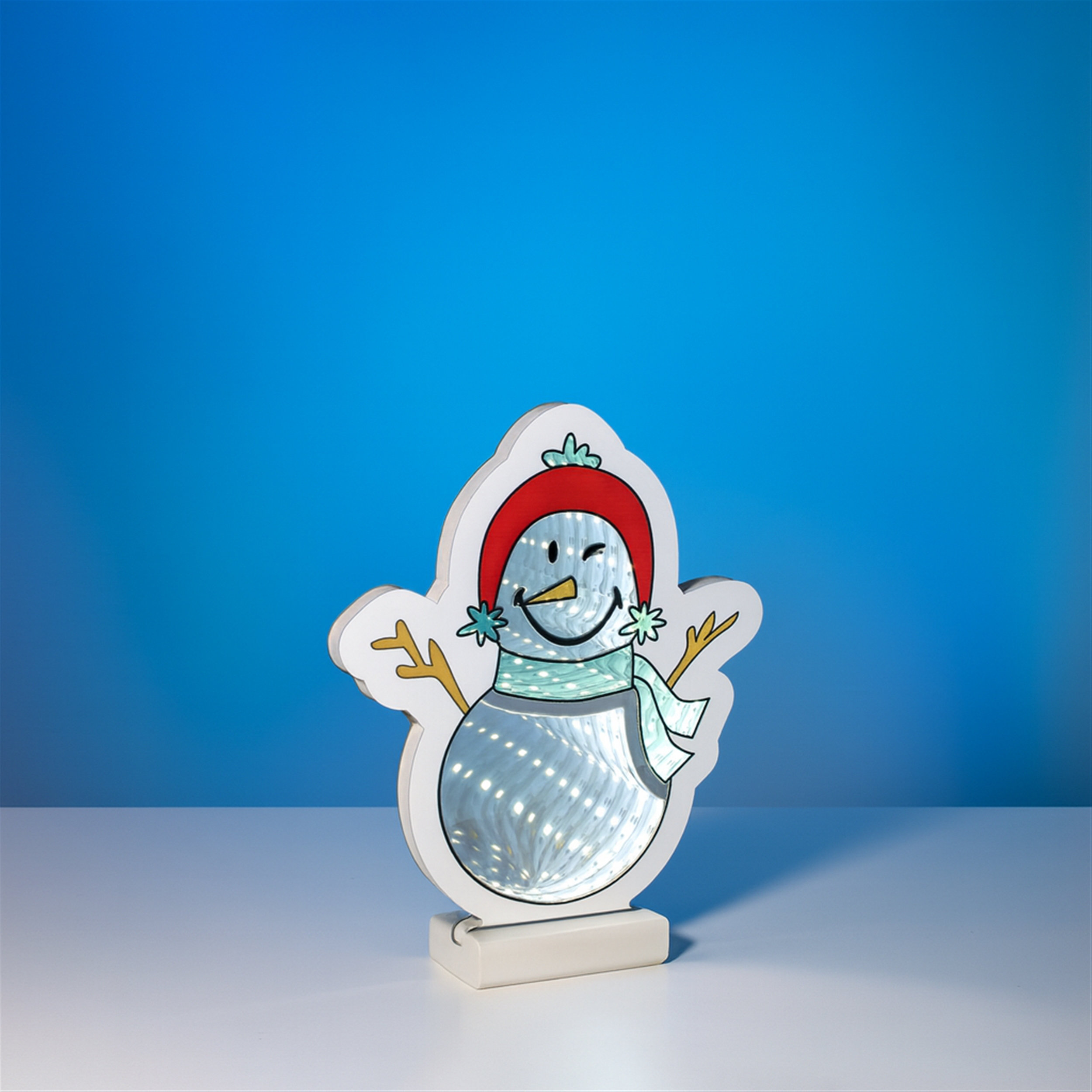 Ivy Bronx SmileyWorld® Snowman Ekkolight 8.75"H | Wayfair