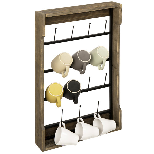 17 Stories Amandeep Mug Rack & Reviews | Wayfair