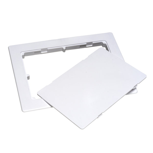 Oatey 6 in. x 9 in. ABS Plastic Access Panel, White & Reviews - Wayfair ...