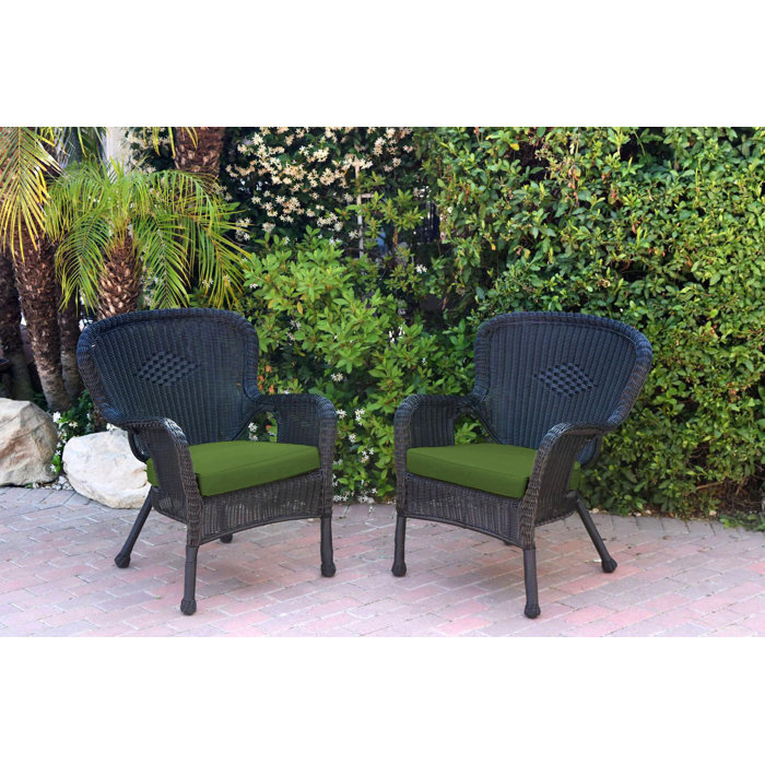 Bay Isle Home Batchelder Patio Chair with Cushions & Reviews | Wayfair