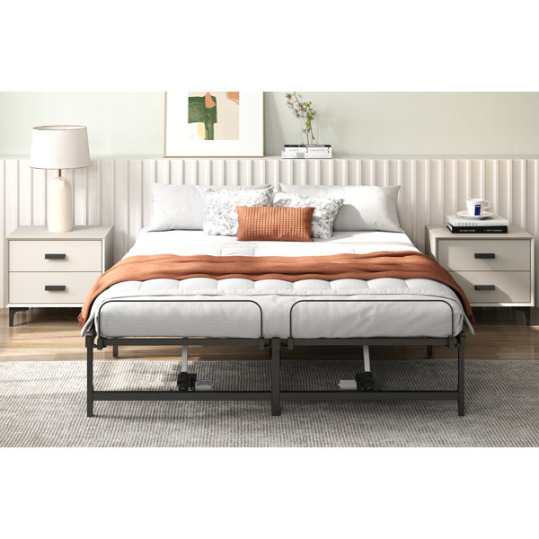 Alwyn Home Electric Adjustable Bed Frame, Head And Foot Incline Bed ...