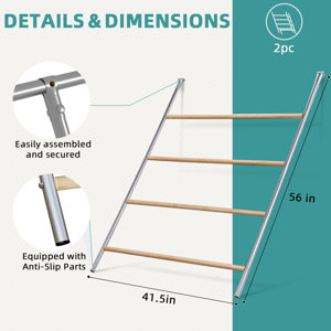 Tucker Murphy Pet™ Chicken Perch, Chicken Coop Strong Roosting Bars For ...