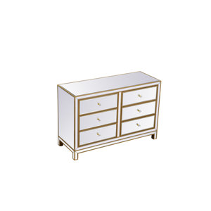 Willa Arlo Interiors Fairgrove 6 - Drawer Dresser & Reviews | Wayfair