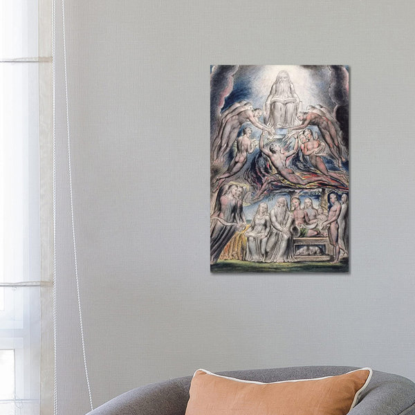 Rosalind Wheeler Satan Before The Throne Of God (after William Blake ...