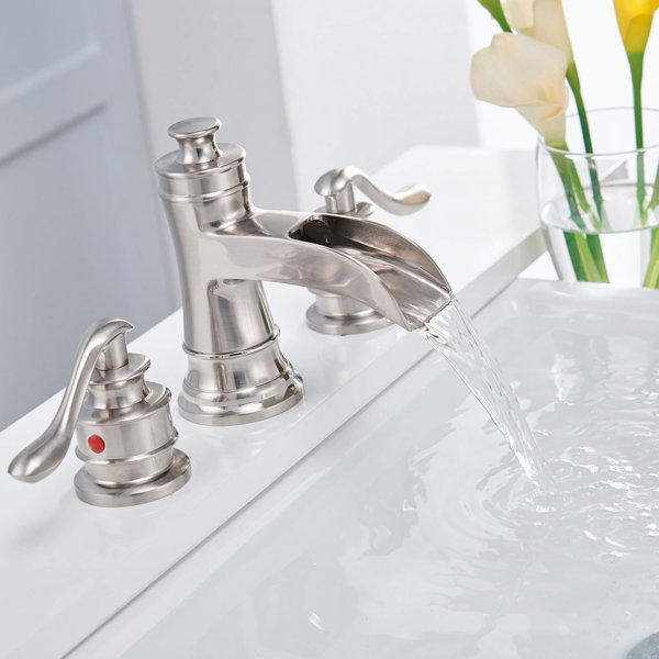 Greenspring 8 In. Widespread 2-Handle Bathroom Faucet In Spot Resist ...