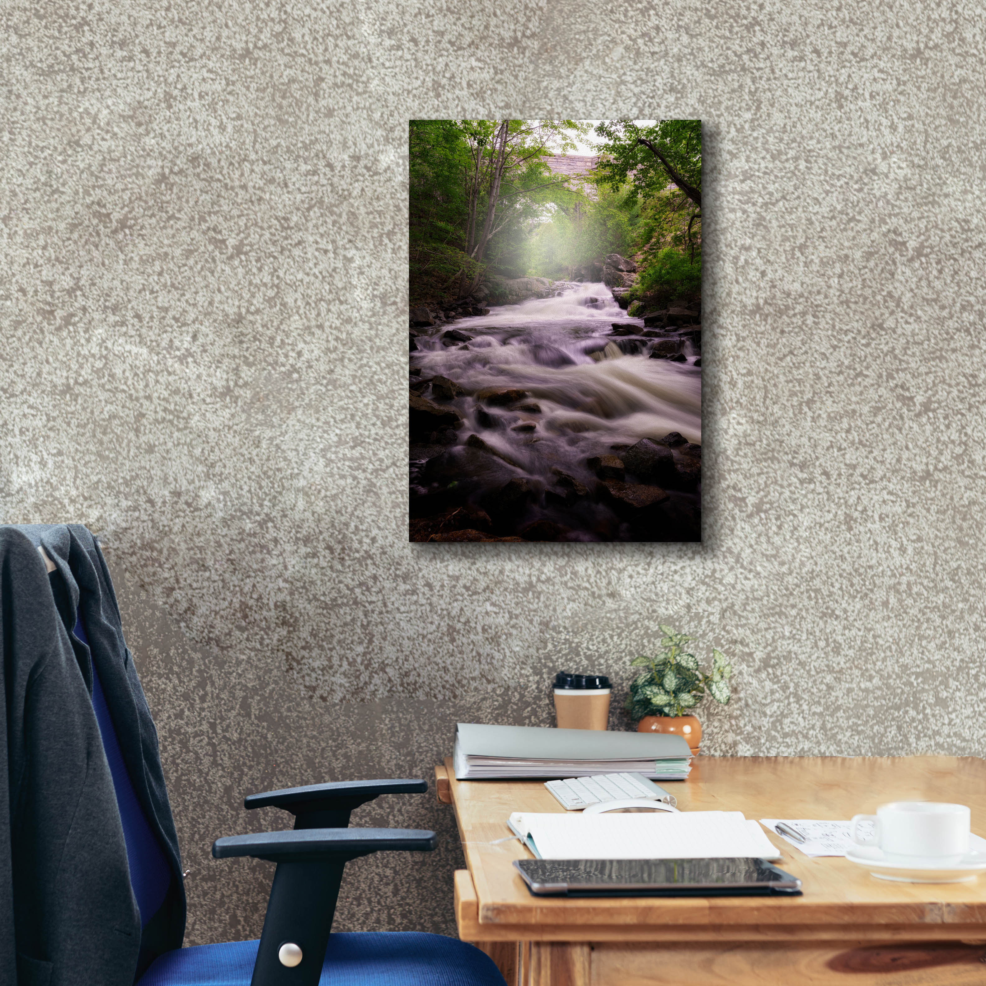 Millwood Pines 'Spring Flow At Duck Brook' by Rick Berk Canvas Wall Art | Wayfair