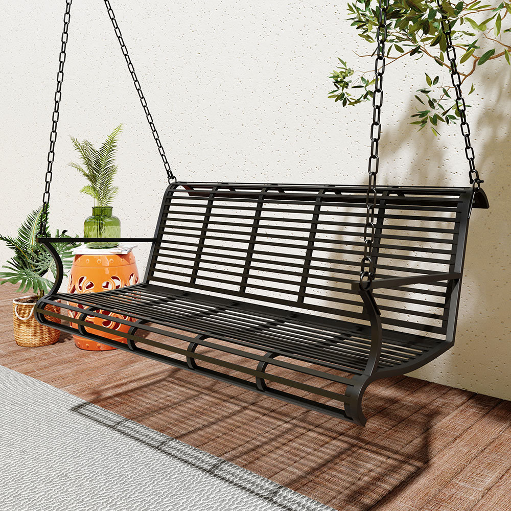 Latitude Run® Rosaida Heavy Duty Metal Porch Swing - Wayfair Canada