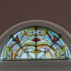 August Grove® Henninger Geometric Window Panel & Reviews | Wayfair