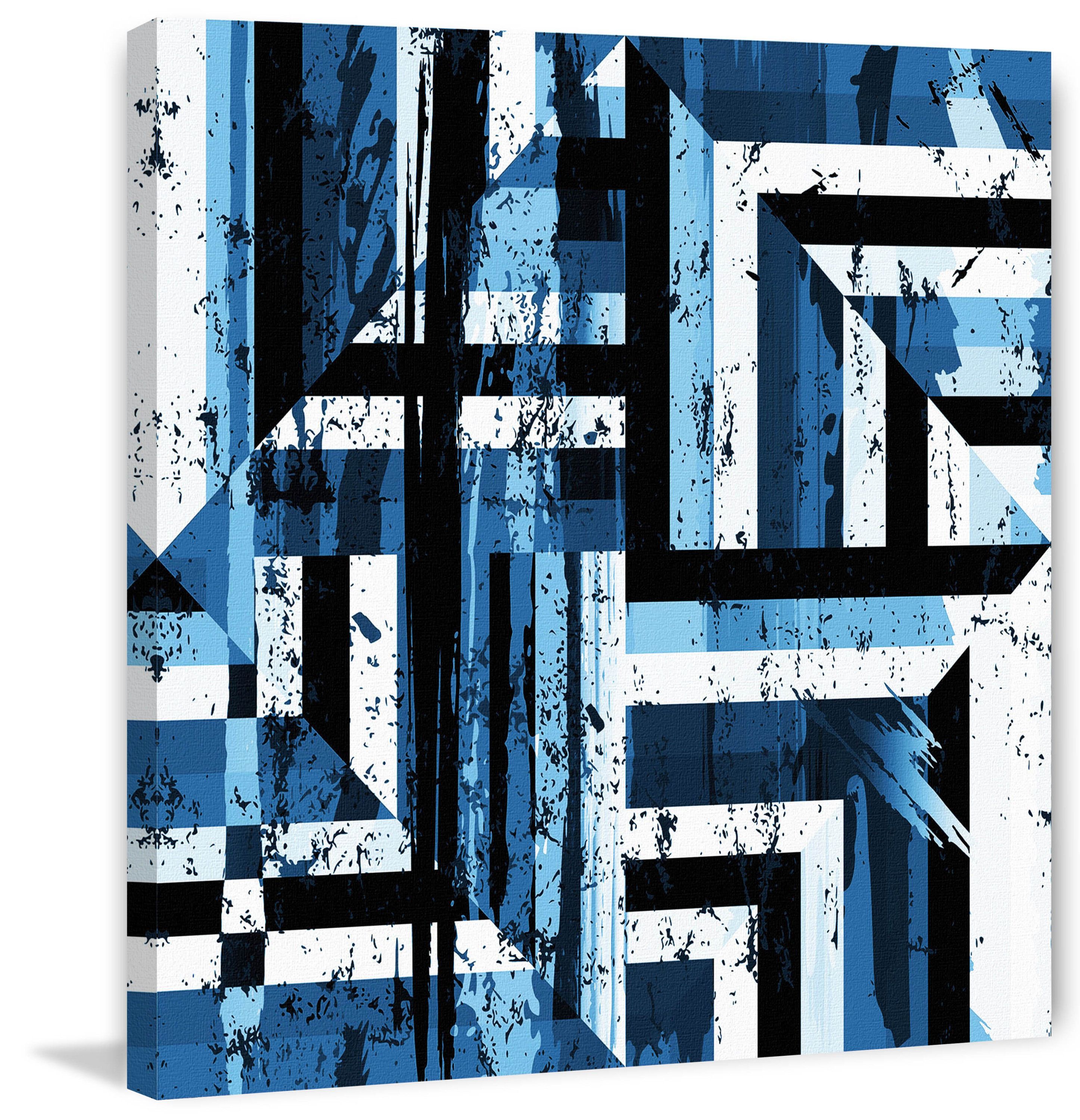 Marmont Hill 'Undefined Movement' Painting Print on Wrapped Canvas ...