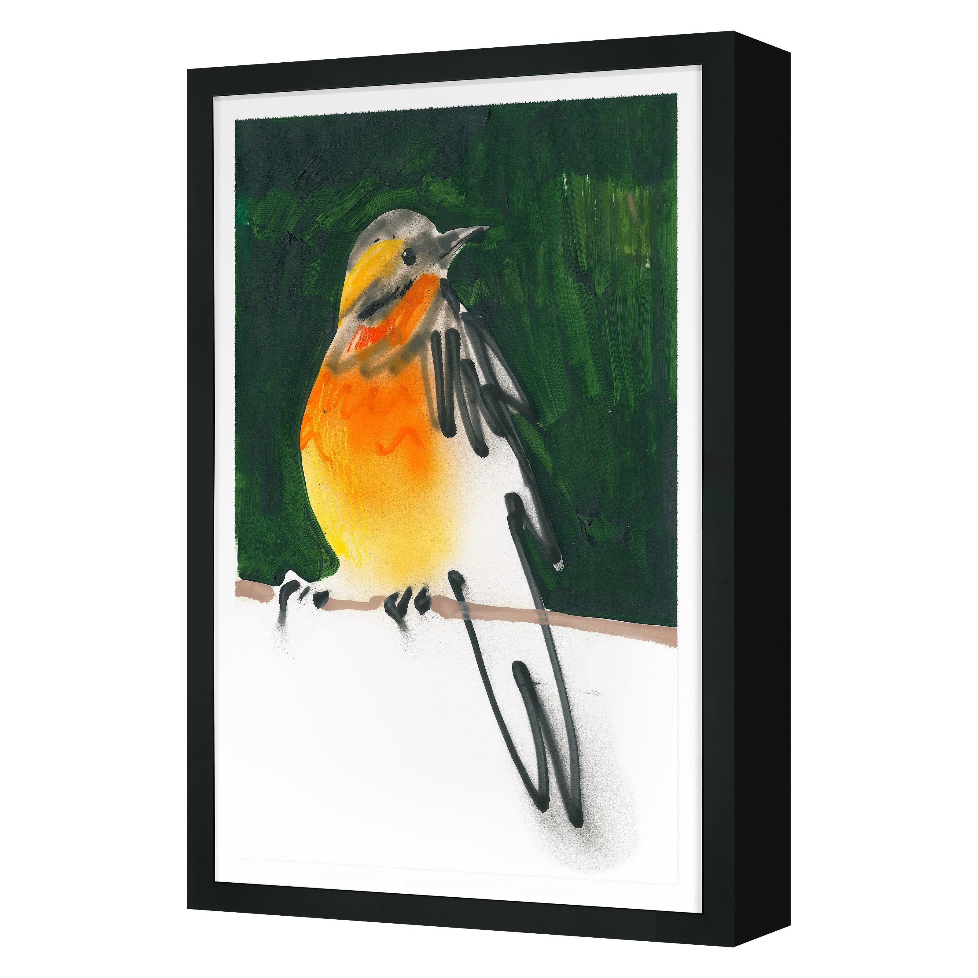 Grand Image Home American Robin by PC Ngo - Single Picture Frame Print ...