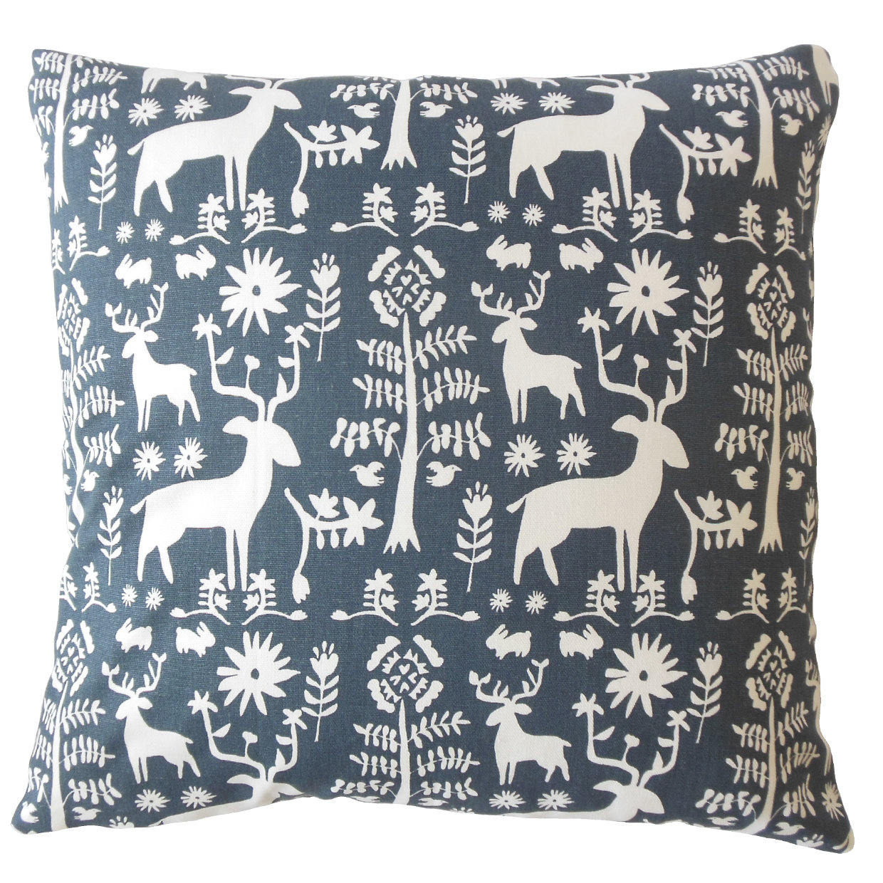 The Pillow Collection Faigel Animal Print Down Filled 100% Cotton Lumbar Pillow | Perigold