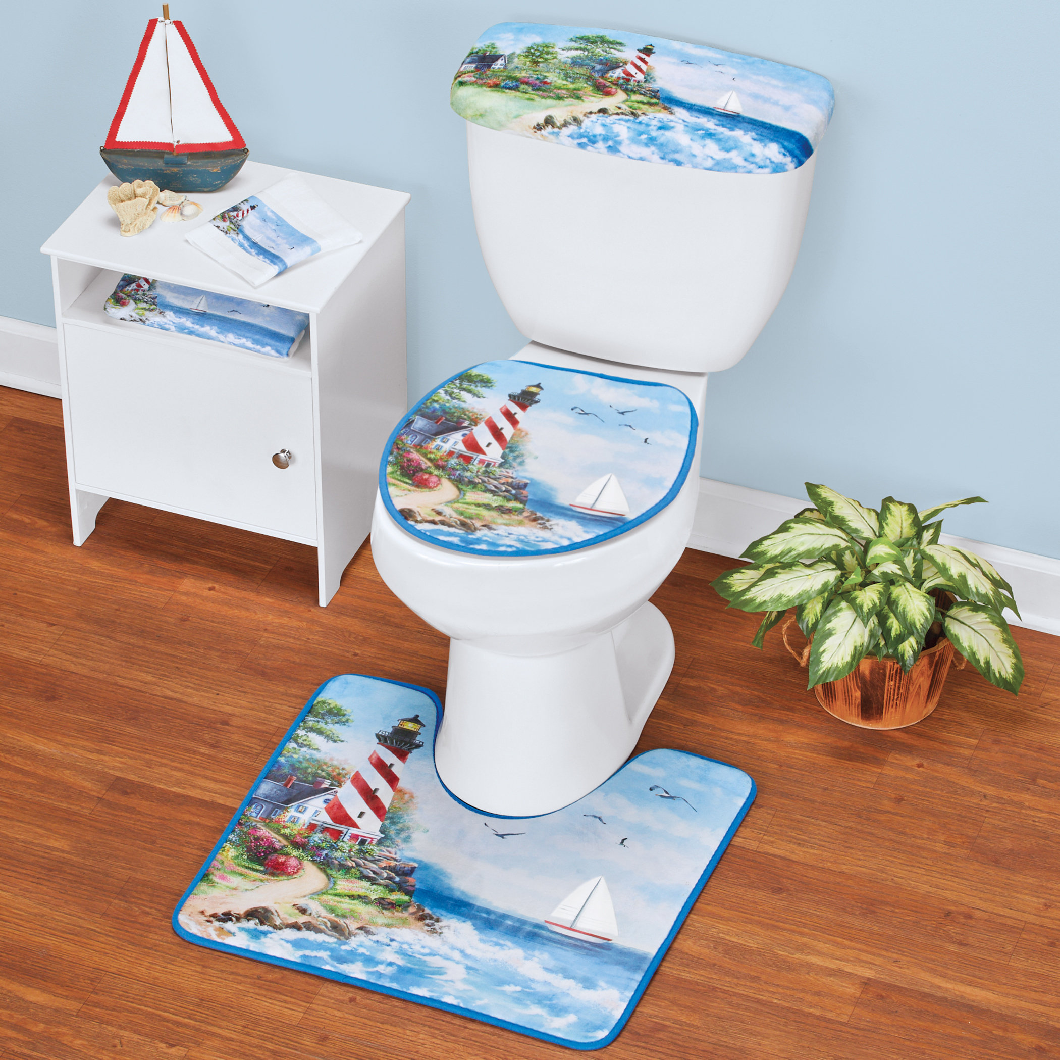 Breakwater Bay Elodie 3 Piece Bath Set | Wayfair