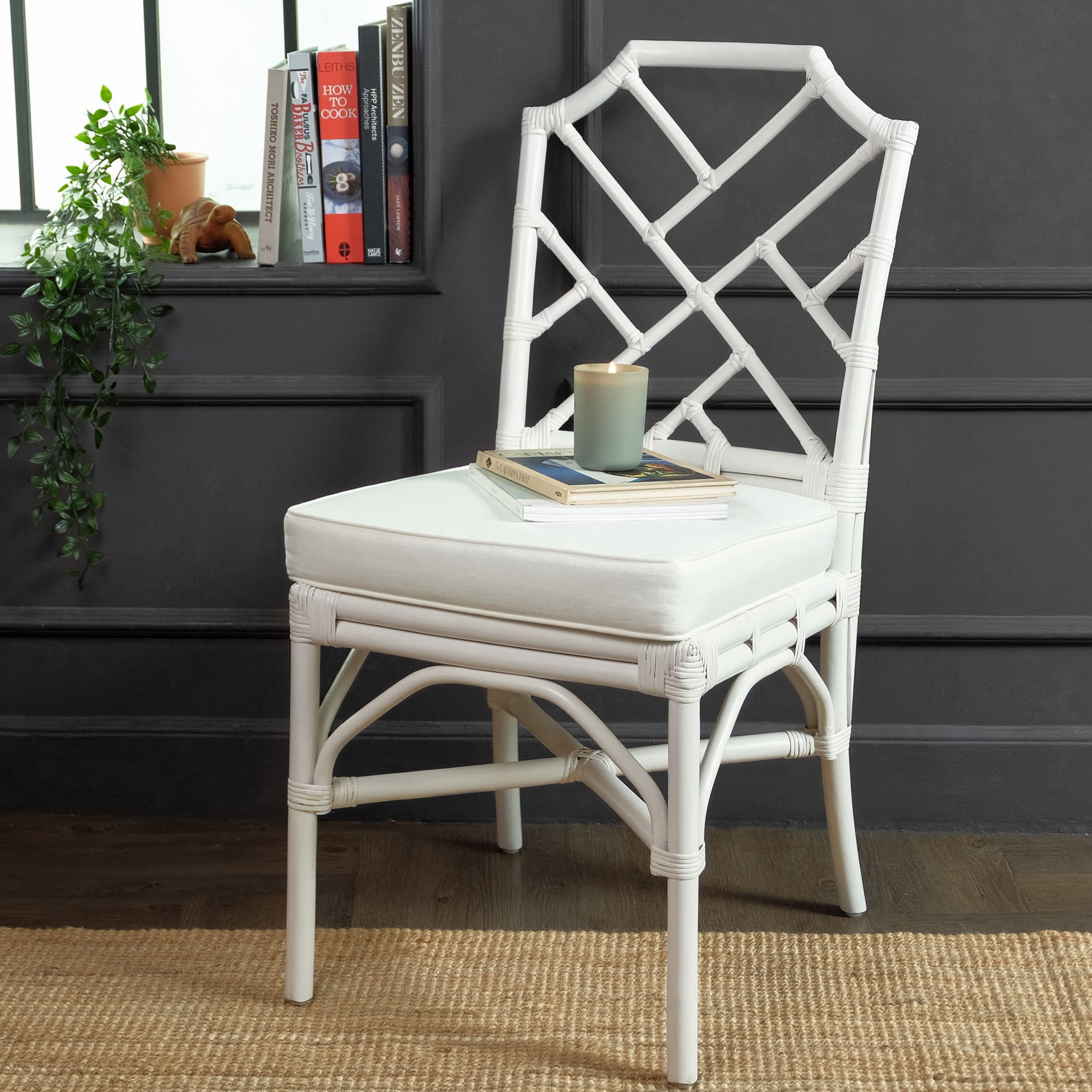 Kelly Clarkson Home Ryman Cotton Cross Back Side Chair & Reviews | Wayfair