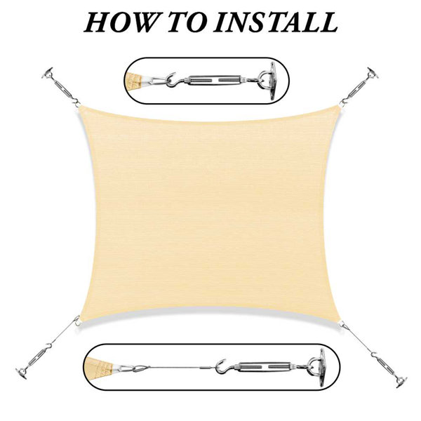 Royal Shade Customize Rectangle Shade Sail & Reviews | Wayfair