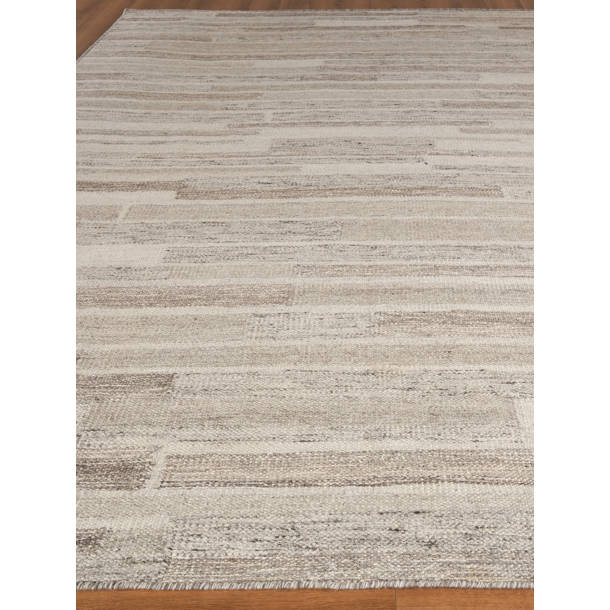 Exquisite Rugs Scandinavian Handmade Hand Loomed Wool Rug | Wayfair