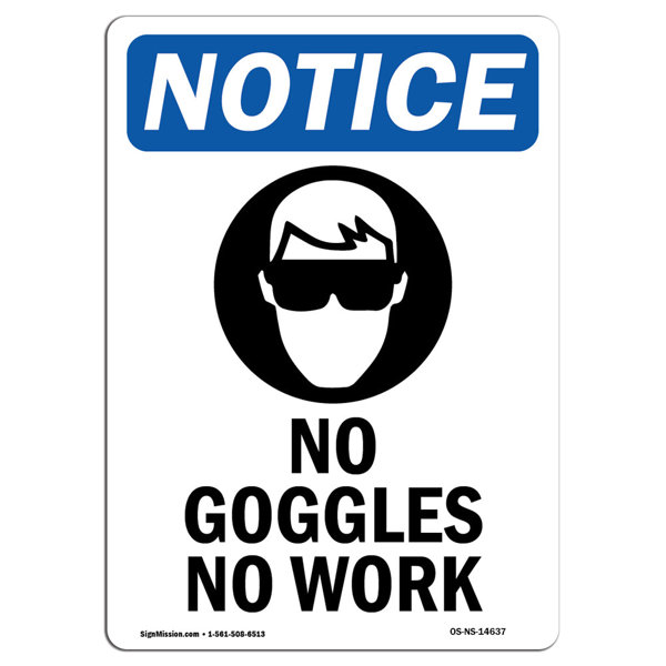 SignMission No Work Sign | Wayfair