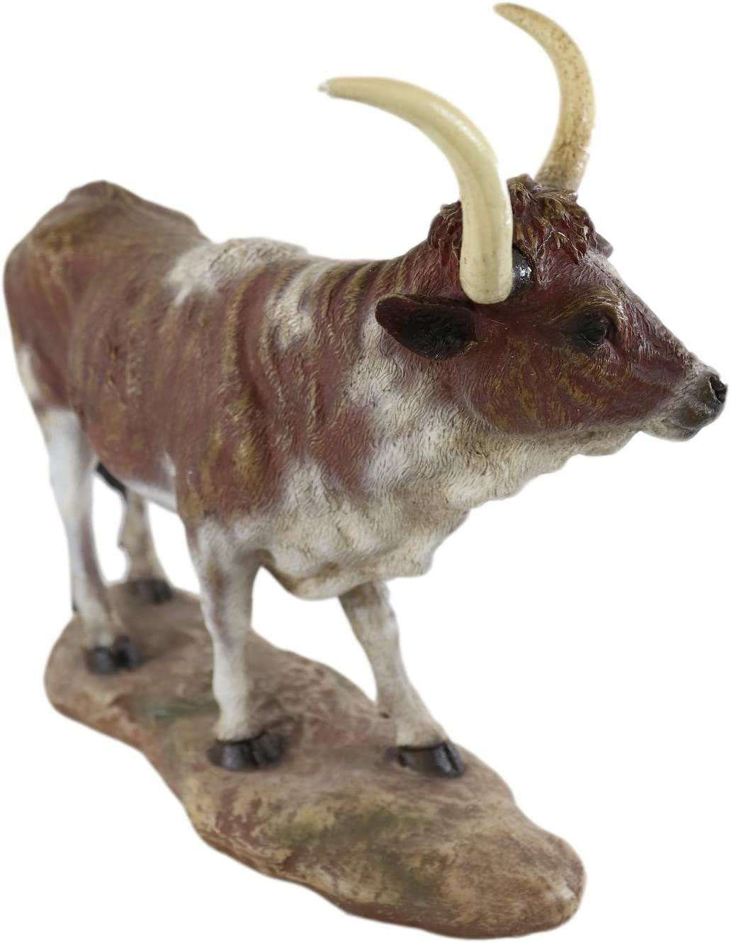 August Grove Lifelike North American Texas Longhorn Cattle Cow Steer ...