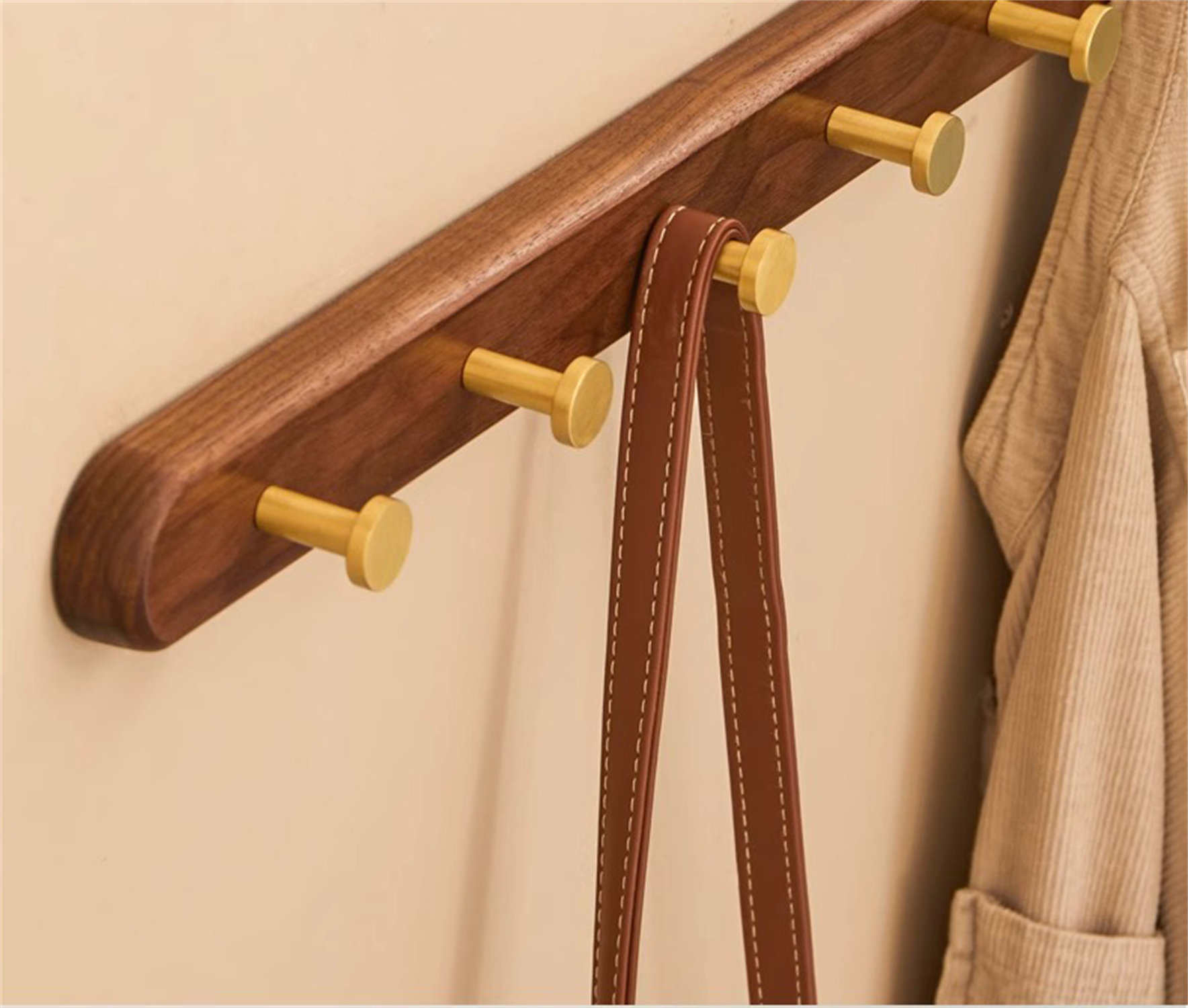 Latitude Run® Wall Mounted Clothes Hanger | Wayfair