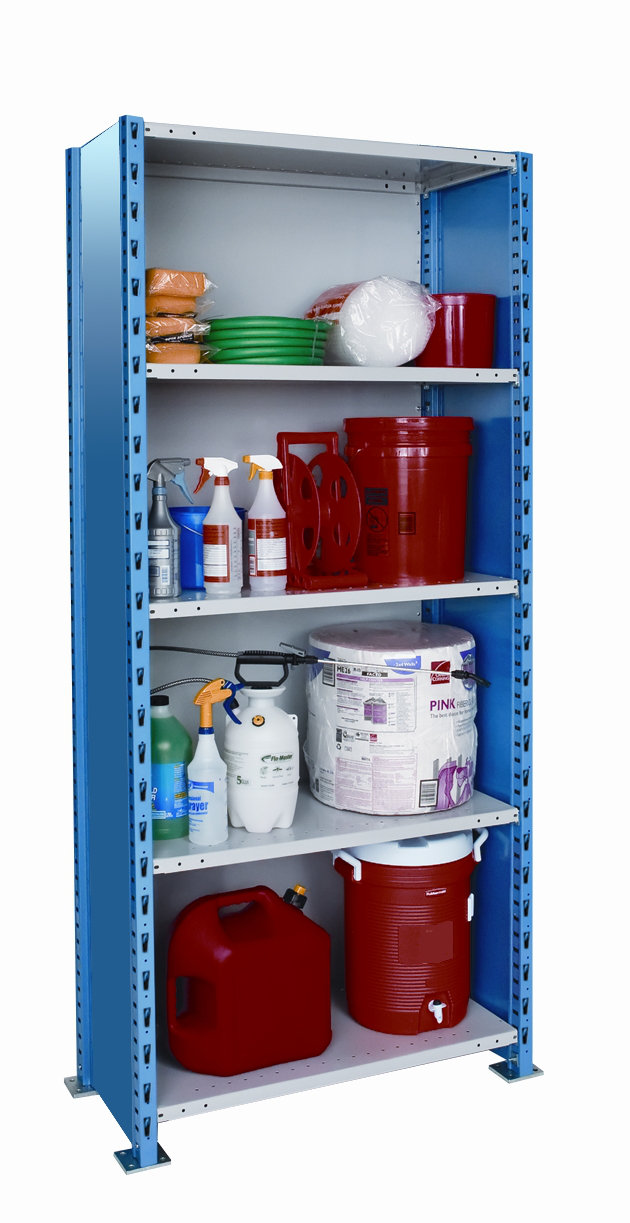 Hallowell H-Post 5 Shelf Shelving Unit Starter | Wayfair