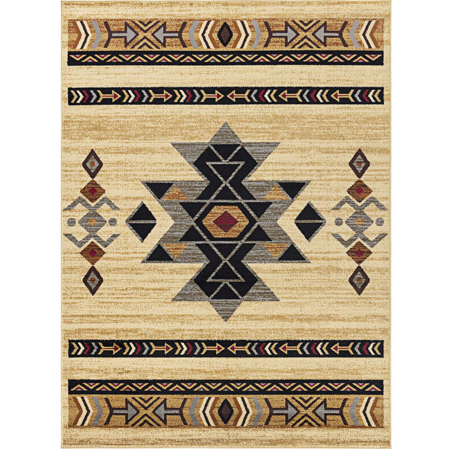 Loon Peak® Southwest Area Rug, Stain Resistant Area Rug | Wayfair