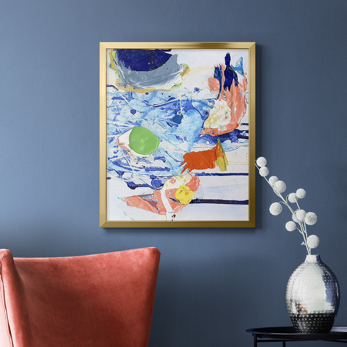 Wrought Studio™ Evidence IV Premium Framed Canvas - Ready to Hang | Wayfair