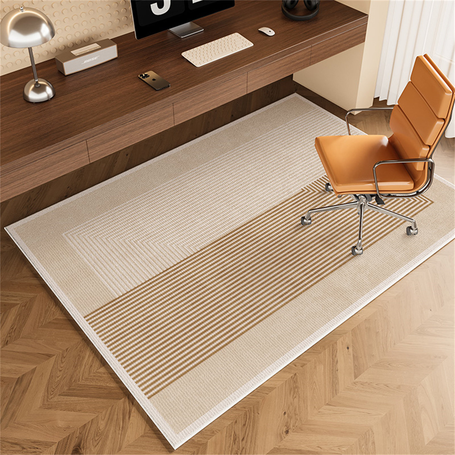 JINXI Premium Velvet Desk Chair Mat - Wayfair Canada