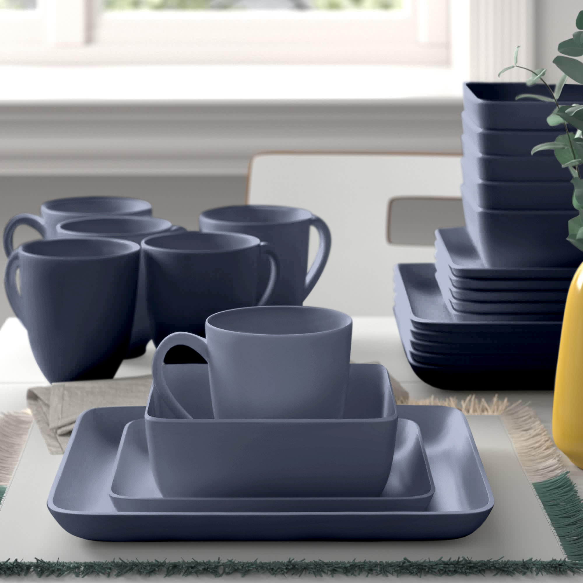 Stone Lain Amy 24-Piece Dinnerware Set Porcelain & Reviews - Wayfair Canada
