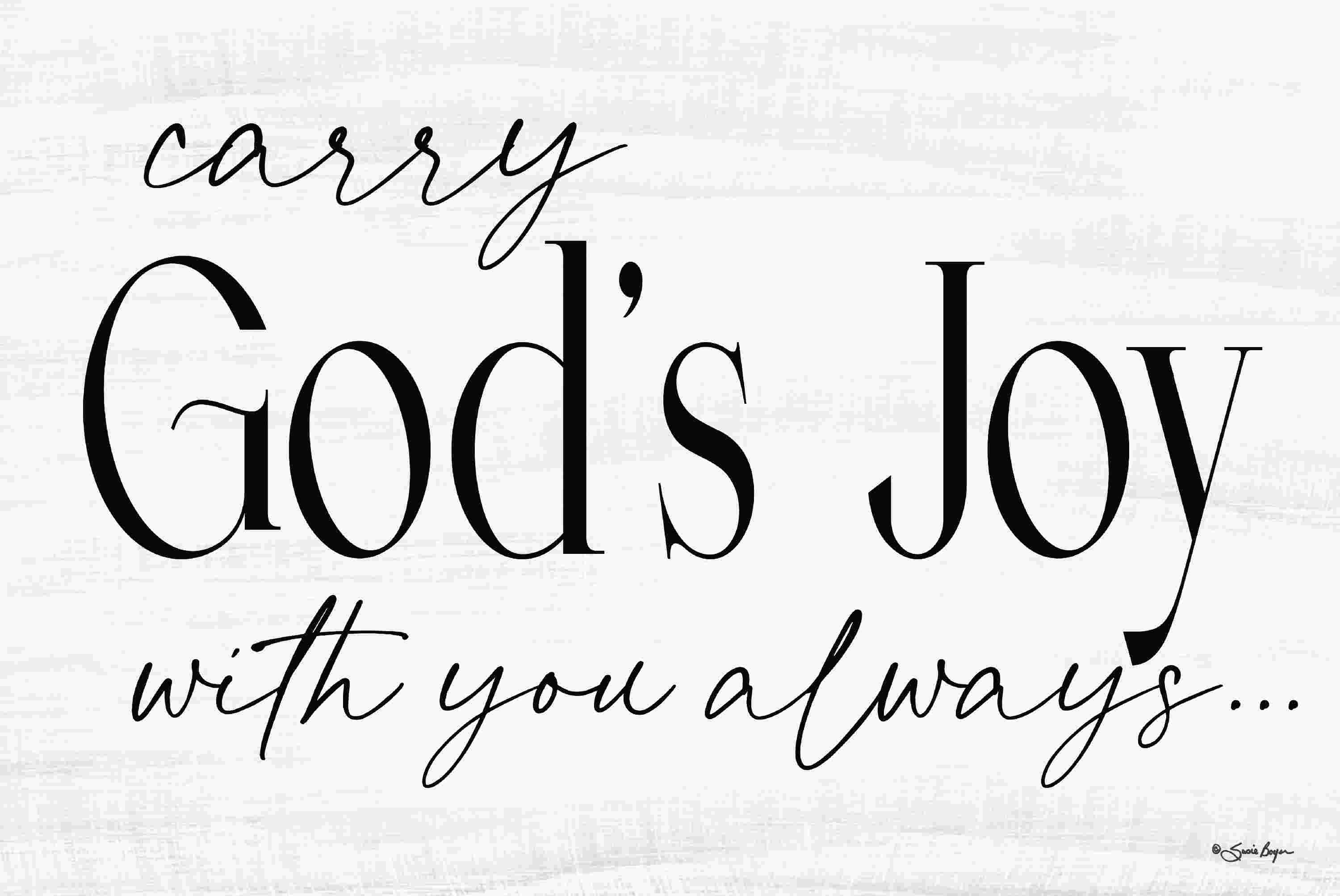 Trinx " God's Joy " by Susie Boyer - Wayfair Canada