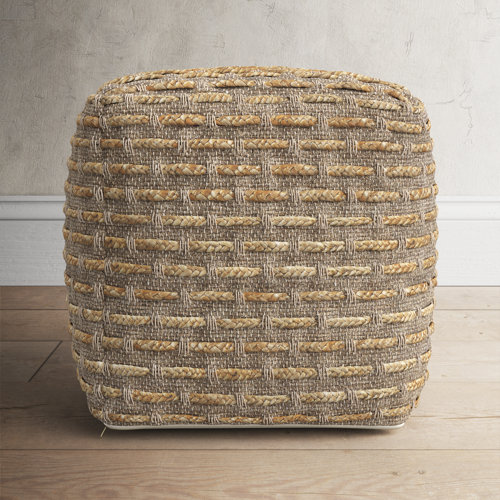 Farmhouse & Rustic Pouf Ottomans | Birch Lane