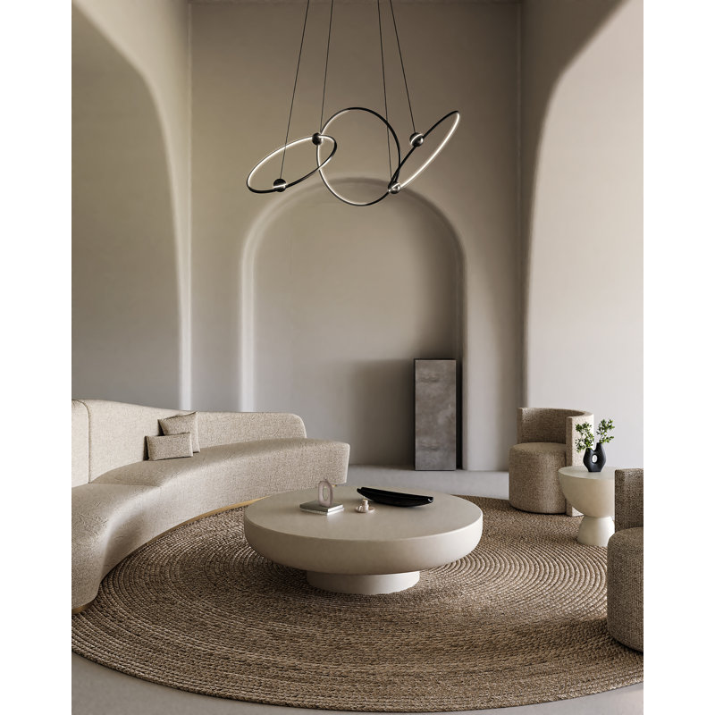 Kuzco Lighting Isho 3 - Light Dimmable LED Geometric Chandelier | Wayfair