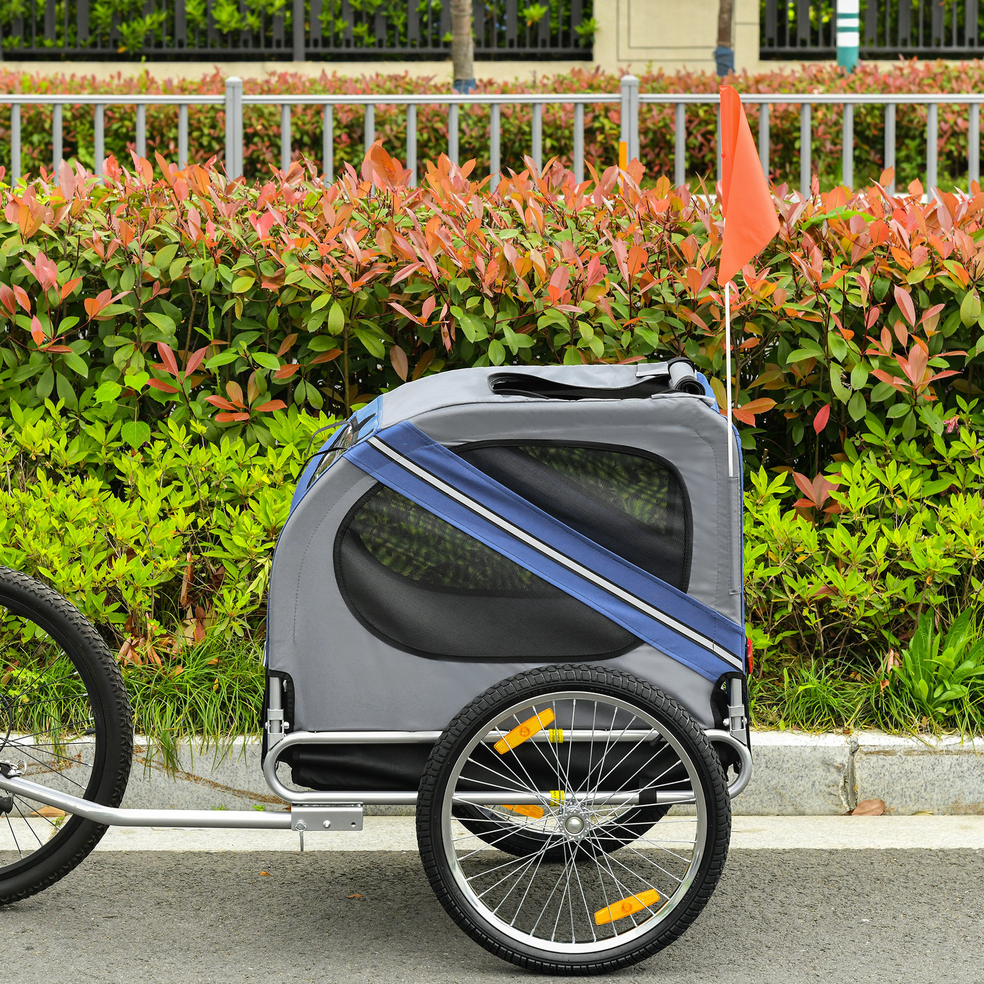 Tucker Murphy Pet™ Dog Bicycle Carrier - 3 Entrances, Smooth Rolling ...