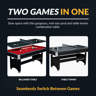 Hathaway Games Hathaway Spartan 6 Ft Pool Table, with Ping Pong Multi ...