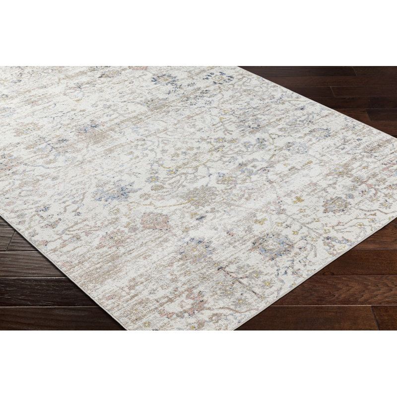 Langley Street Benfield Beige Machine Washable Area Rug & Reviews | Wayfair