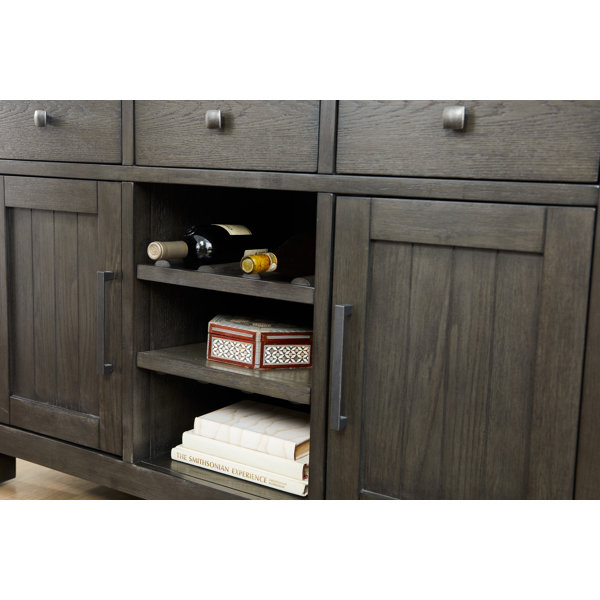 Flexsteel Lattice 52" Wide 3 Drawer Buffet Table | Wayfair