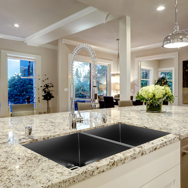 Edrosie Inc 33'' L x 19'' W Undermount Bar Sink | Wayfair