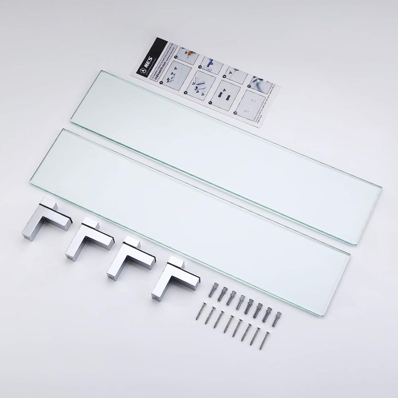 Latitude Run® Zorada 2 Piece Floating Shelf | Wayfair