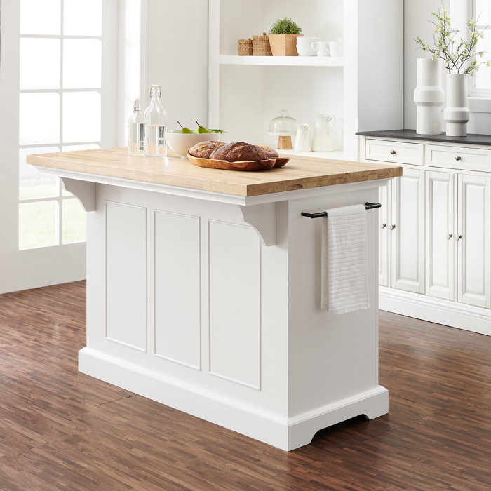 Three Posts™ Diamondback Kitchen Island & Reviews | Wayfair