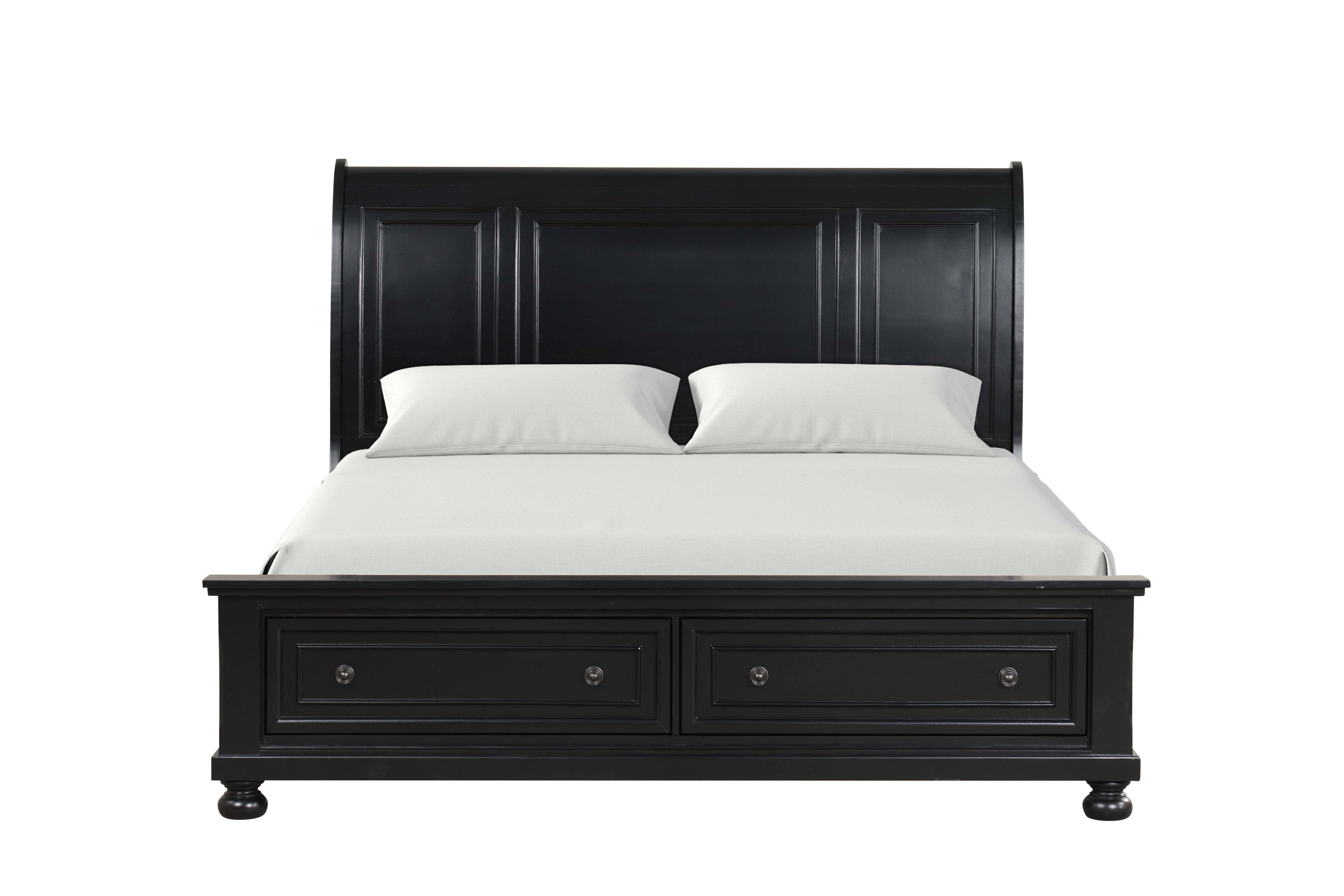 Charlton Home® Meade G8925A-FB Bed , Black | Wayfair