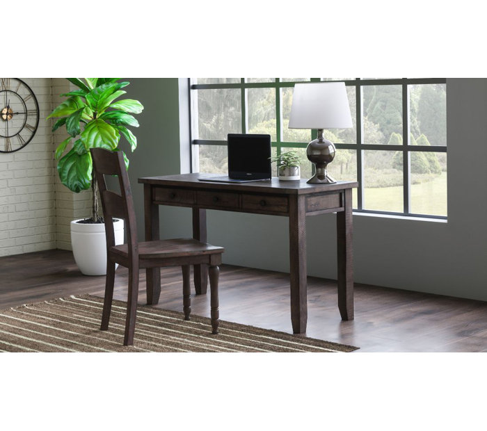 Laurel Foundry Modern Farmhouse Arely Solid Wood Writing Desk & Reviews ...