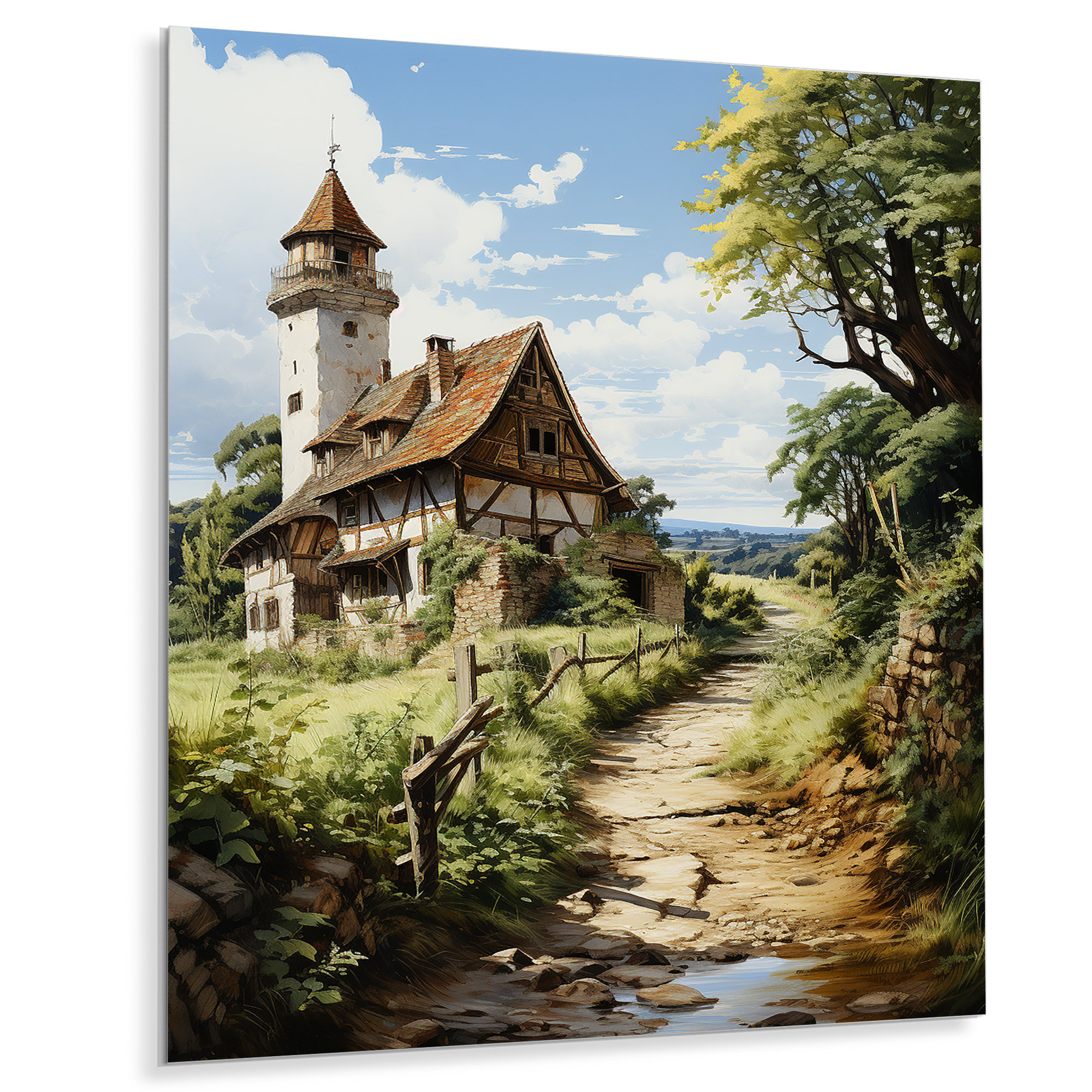 Winston Porter Germany Rural Bliss I - Germany Metal Wall Art - Wayfair ...
