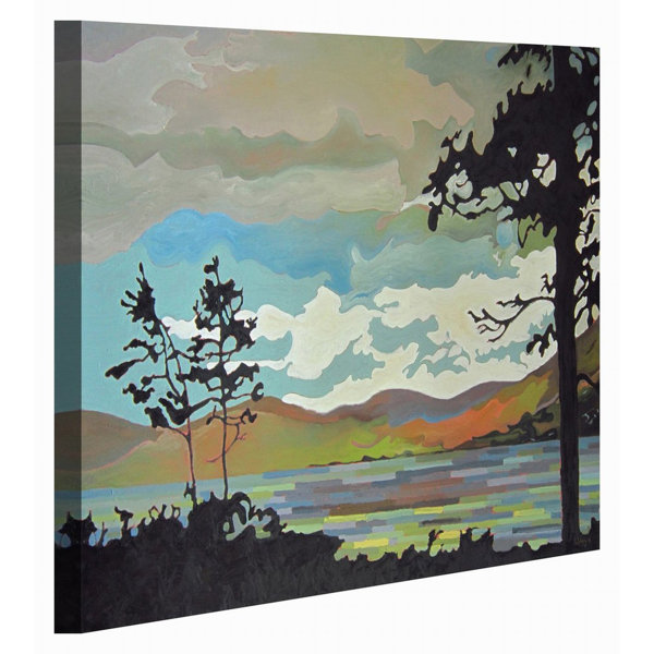 ArtSource Kerry Pines Framed On Canvas Print | Wayfair