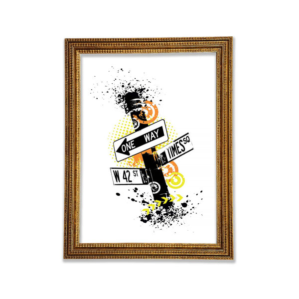 Rosalind Wheeler Funky Street Signs - Print | Wayfair.co.uk