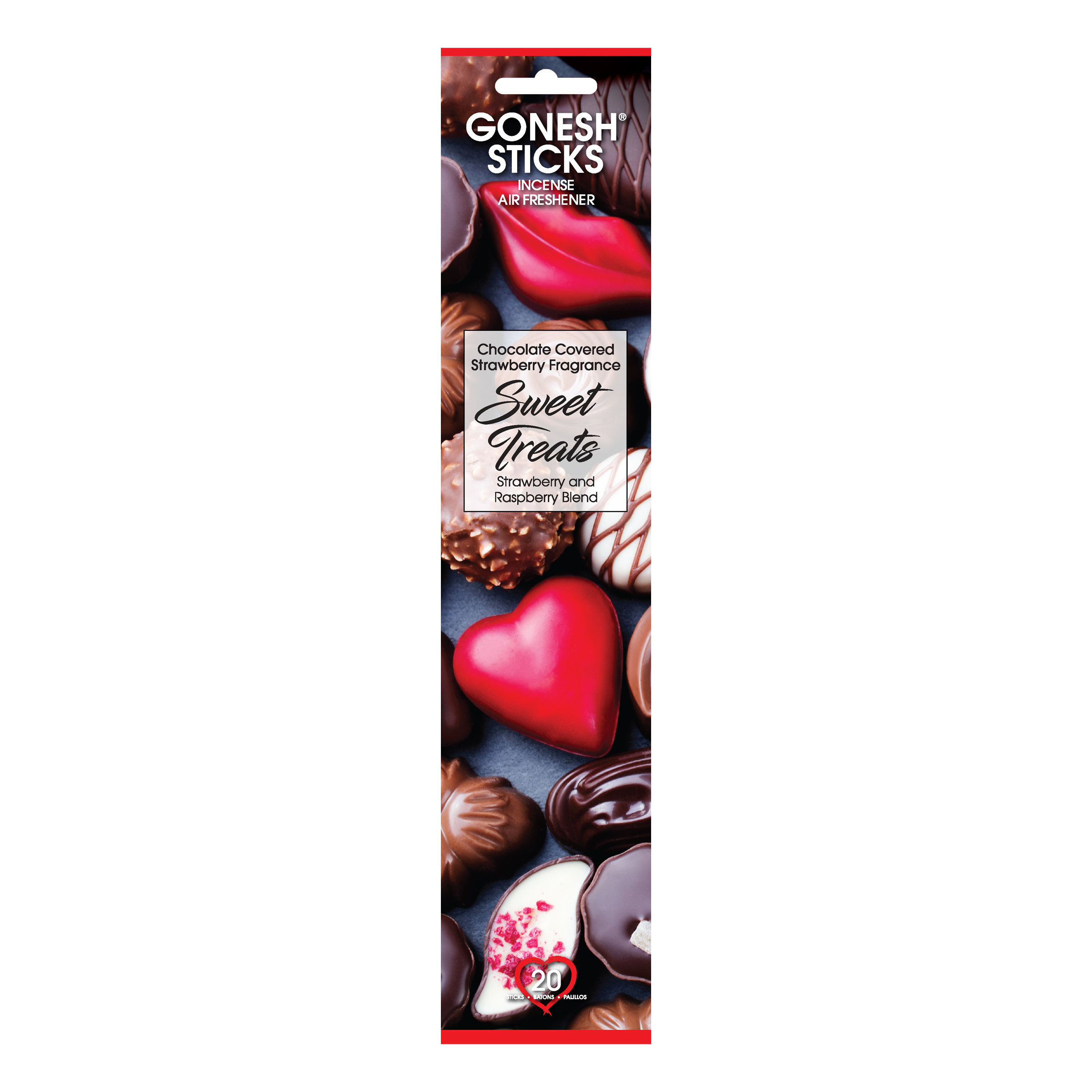 Gonesh: 20ct Sweet Treats: Chocolate Covered Strawberry | Wayfair