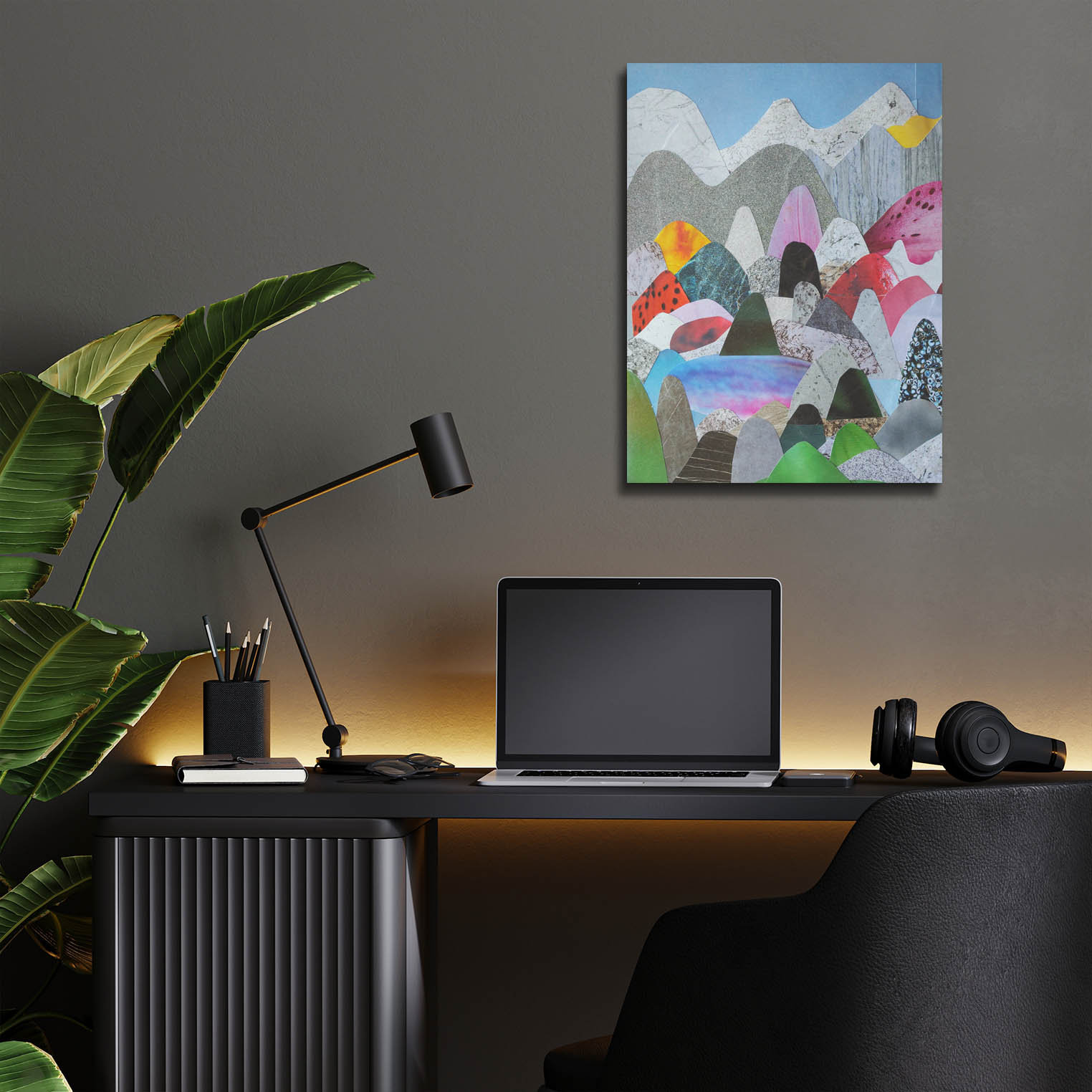 Wrought Studio™ 'Utah Mountains' by Coco Good Acrylic Glass Wall Art ...