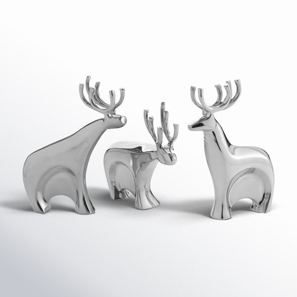 Miniature Reindeer Set & Reviews | Birch Lane