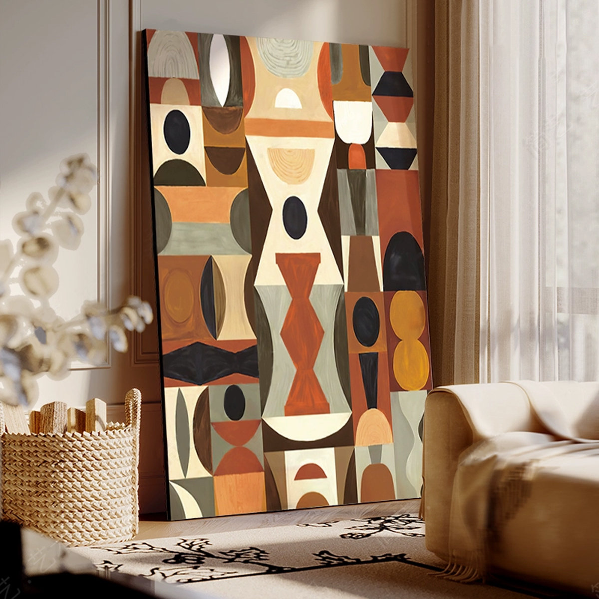 Organix Oasis Solid wood paint texture decorative painting advanced ...