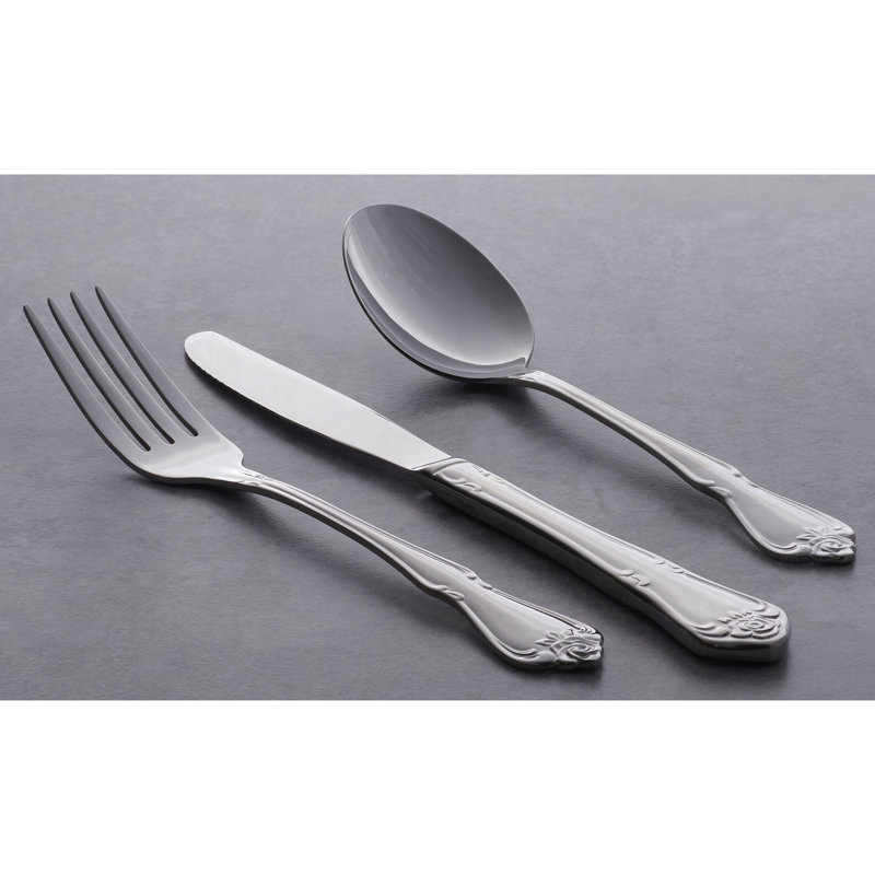 Oneida True Rose 45 Piece Everyday Flatware Set & Reviews | Wayfair