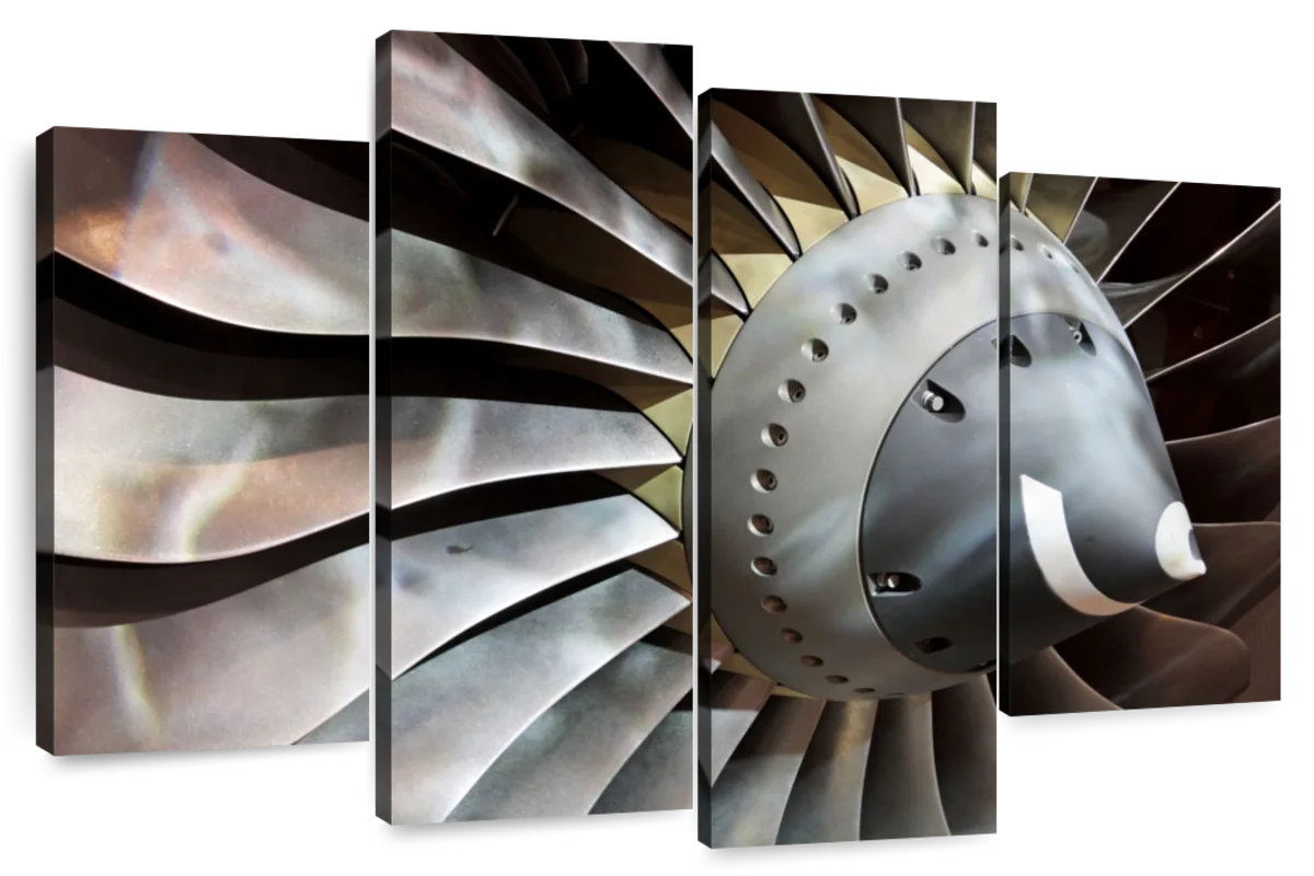 Ebern Designs Mehar Aircraft Turbo Engine | Wayfair